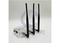 China 2-30m Radius 8 Omni Antennas 17W Cell Phone Signal Interrupter for sale