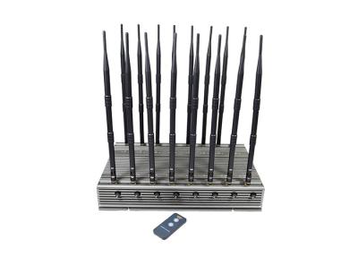 China 16 Antennas 7 Cooling Fans 101 Watt 5G Mobile Phone Signal Jammer for sale