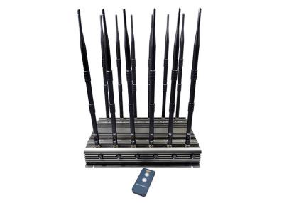 China 4G 5G WIFI GPS 12 Antennas Cell Phone Signal Interrupter for sale