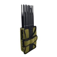 China Metal Shell 16W 25m 16 Antennas Portable Jamming Device for sale