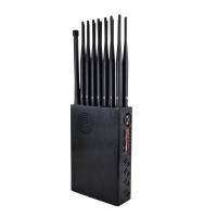 China 16 Watts Portable Signal Jammer 25m 16 Antennas WiFi GPS LOJACK for sale