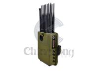 China 2dbi Gains 5G 4G GPS 25m 16 Antennas WIFI Jamming Device for sale