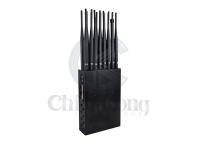 China 2dbi Gains 5G 4G GPS 25m 16 Antennas WIFI Jamming Device for sale