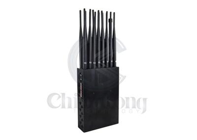 China 2dbi Gains 5G 4G GPS 25m 16 Antennas WIFI Jamming Device for sale