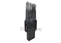 China 16 Antennas 5G Signal Jammer DIP Switch CDMA 450Mhz For WIFI GPS for sale