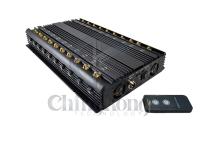 China LORA GPS Handheld Signal Jammer 5G 20 Antennas Remote Control AC110V for sale