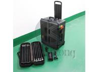 China AC110V High Power Signal Jammer 10 Channels 500W 300 Meters for sale