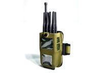 China Nylon Cover Portable Signal Jammer GSM DCS 8 Bands 2G 3G 4G LOJACK GPS for sale