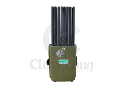 China LORA GPS LOJACK Signal Jammer 2dbi 18 Antennas 4G 5G WIFI for sale