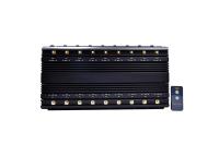 China LORA LOJACK 5G Signal Jammer WIFI 2dbi Gains 18 Antennas 40W Walkie Talkie for sale