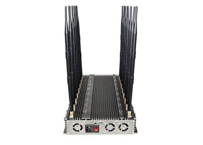 China 101 Watts 80m Mobile Phone Jamming Device WIFI 3G 4G 5G CDMA GSM for sale
