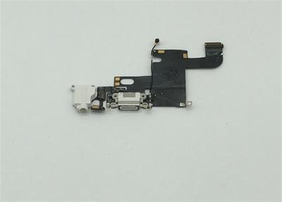 China USB Charging Port for iPhone 6G Connector Headphone Flex iphone6 Dock Cable White for sale