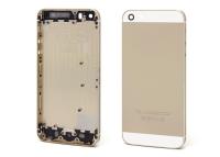 China 100% Fit iPhone 5S Housing Cover , High Copy Gold Battery Case Assembly for sale
