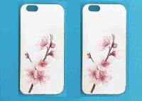 China Floral Cell Phone Silicone Cases Apple Phone Protector Back Cover Case Top Copy for sale