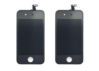 China Black / White iPhone 4 Cell Phone LCD Screen Touch Screen Digitizer Assembly for sale