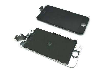 China Black Apple iPhone5G 5C 5S LCD Screen Tempered Glass Lcd Repair Parts Original IC with Frame White for sale