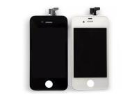 China Original White Cell Phone LCD Screen Black iPhone 4 LCD Replacement AAA++ for sale