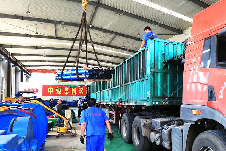 China Coal Group Sent A Batch Of Mine Single Hydraulic Prop To Ningxia Guyuan China Coal Group Sent A Batch Of Mine Single Hydraulic Prop To Ningxia Guyuan