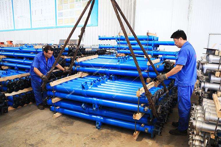 China Coal Group 600 Suspension Mining Single Hydraulic Props Sent To Shanxi China Coal Group 600 Suspension Mining Single Hydraulic Props Sent To Shanxi
