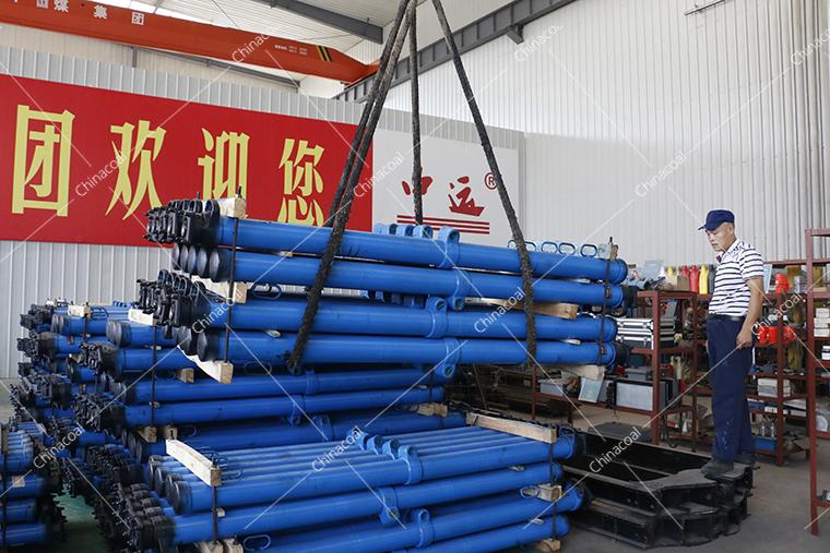 China Coal Group Sent A Batch Of Mining Hydraulic Prop To Shanxi Province China Coal Group Sent A Batch Of Mining Hydraulic Prop To Shanxi Province