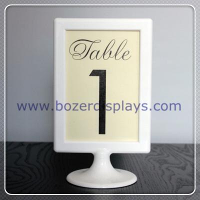 China Table Number Sign for sale