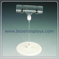 China Shenzhen factory produce plastic pop sign clip with base for sale