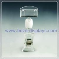 China Plastic Sign Clips-Displays Tickets and Signs for sale