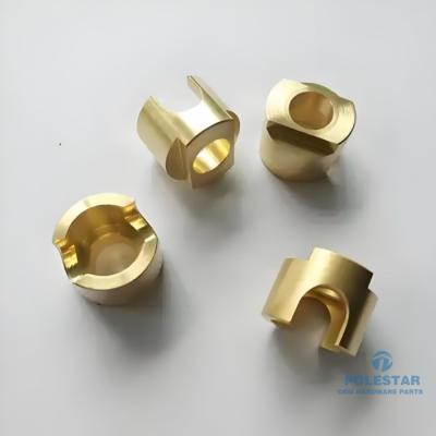 China Custom Brass CNC Machined Parts For Metal Agriculture Machinery Components for sale