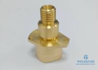 China CNC Brass CuZn39Pb3 Water Meter Connection Parts for Pipe Fitting for sale
