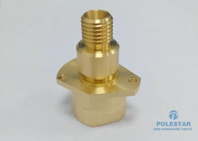 China CNC Brass CuZn39Pb3 Water Meter Connection Parts for Pipe Fitting for sale