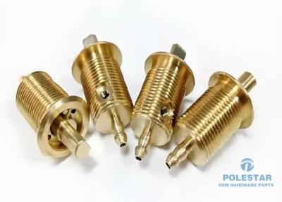 China Customized Brass CNC Machining Corrosion Resistance For Electrical Control Instrument for sale
