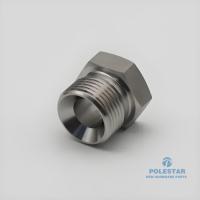 China Anti Galling Silicon Custom Machined Aluminum Parts Cnc Stainless Steel Parts for sale