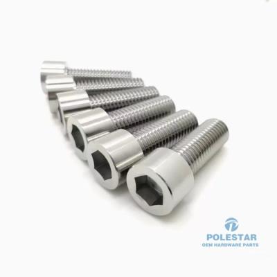 China Durability Precision Mechanical Components Precision Machined Metal Parts Round Hex Threaded for sale