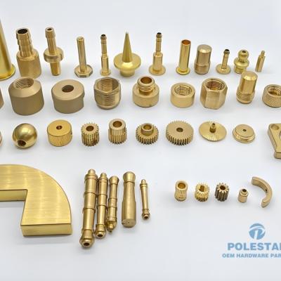 China Corrosion Resistant Brass CNC Machining For Water Pipes ISO9001 for sale