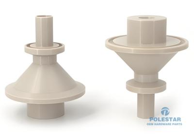 China Plastic Hard CNC Machining Rubber Swimming Pool Vacuums Cleaners Universal Hose Connector for sale