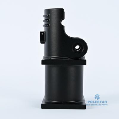 China Black Anodized Aluminum Mount Adapter CNC Flashlight Telescope Mounting Bracket for sale