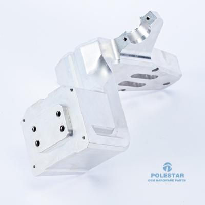 China Custom Sheet Metal Camera Bracket Laser Cut CNC Bent Parking Lot Surveillance Mount for sale