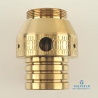 China C36000 Nickel Plated Brass CNC Machined Showerhead Adapters Rapid Prototypes for sale