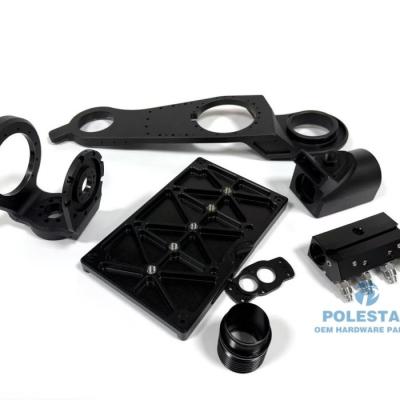 China Precision CNC Anodized Aluminum Parts Corner Joints For Solar Panel Frames for sale