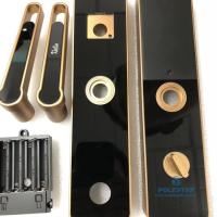 China Aesthetic Electronic Lock Handles CNC Milled Parts Aluminum 6061 T6 for sale