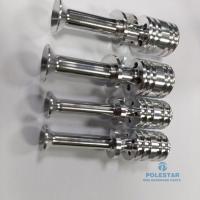 China Smooth Grade 5 Aerospace Grade Titanium Alloy CNC Machined Parts Drone Motor Shafts for sale