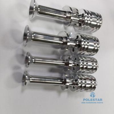 China Smooth Grade 5 Aerospace Grade Titanium Alloy CNC Machined Parts Drone Motor Shafts for sale