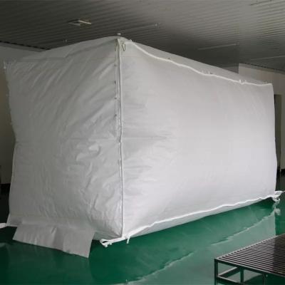 China Dry Bulk Liner Flexible Container Liner Bag Cereal Grain Rice Cuplump Soybean for sale