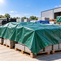 China UV Resistant 180gsm PE Tarpaulin Sheet  For Outdoor Storage Protection for sale