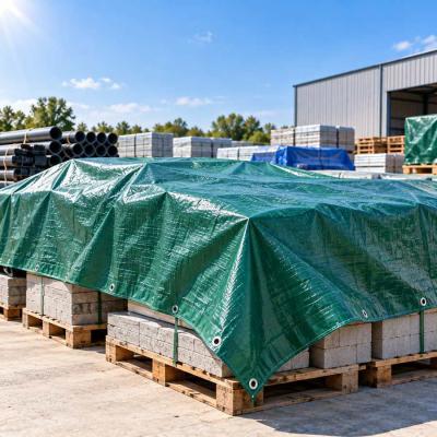 China UV Resistant 180gsm PE Tarpaulin Sheet  For Outdoor Storage Protection for sale