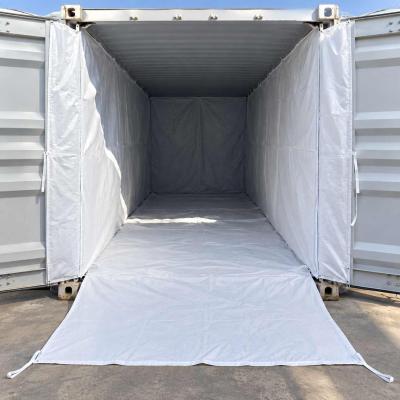China 100% Virgin PP Container Liner Bags With Reinforced Woven Fabric For Chemical Powder Shipping for sale
