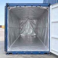 China 20ft 40ft Container Liner Bags With Discharge Spout For Mineral Powder And Granular Cargo for sale