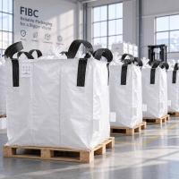 China 200g/M² Coated Anti Static FIBC Bags For Industrial Material Packaging for sale