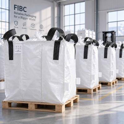 China 200g/M² Coated Anti Static FIBC Bags For Industrial Material Packaging for sale
