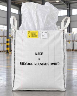 China Custom Size Structure Anti Static FIBC Bags With Sewing Process For Chemical Raw Material Packaging for sale